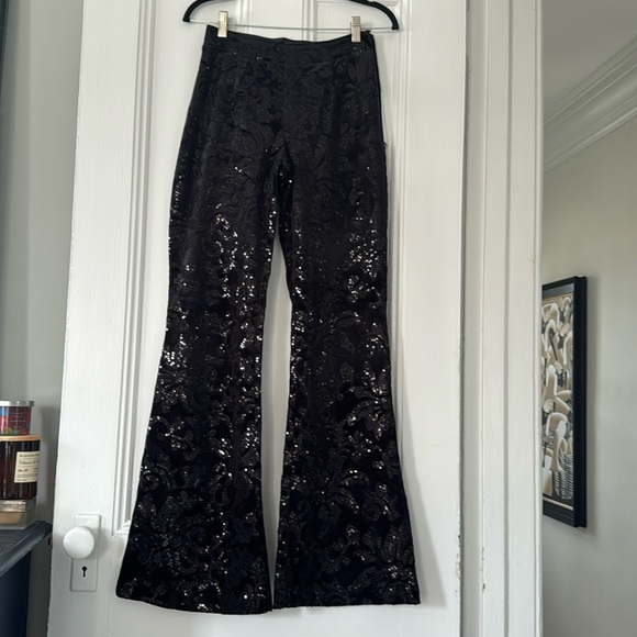 VENUS | Pants & Jumpsuits | Venus Velvet Sequence Pant | Poshmark